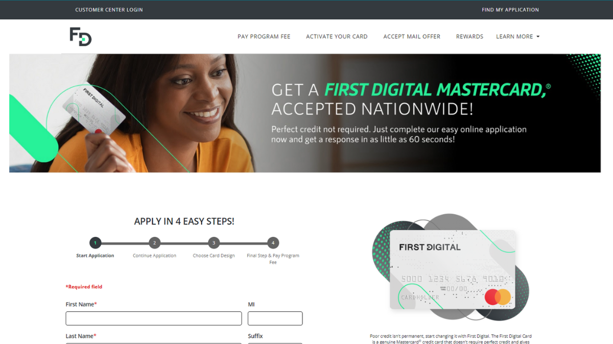 First Digital Mastercard® Review: Apply even with a low credit! - The ...